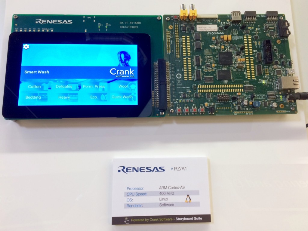 Renesas RZA1H Downloadable Demo Image | Crank Software